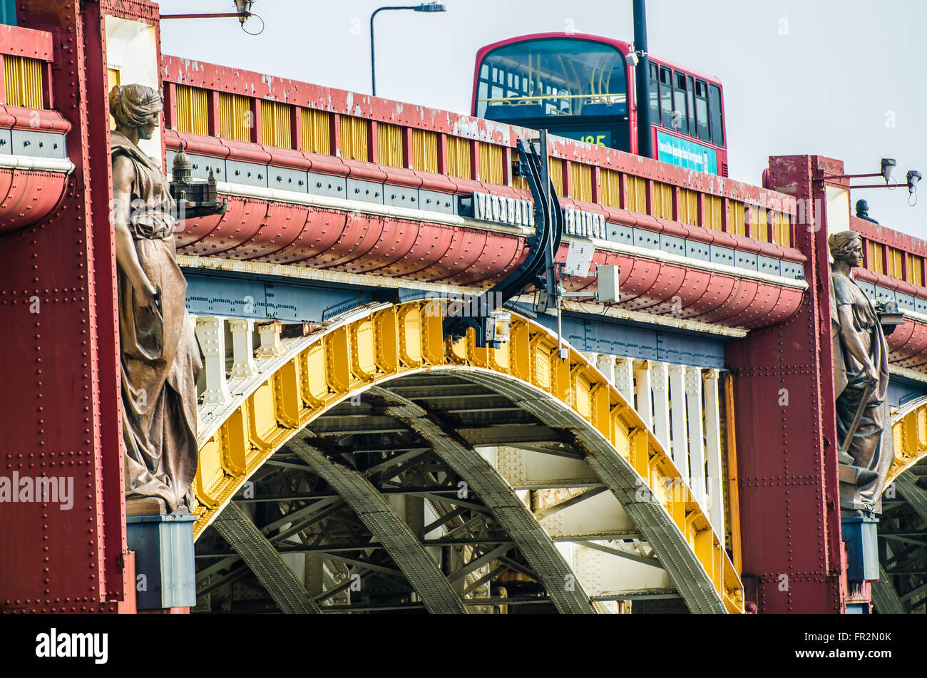 Vauxhall Bridge is a Grade II* listed steel and granite deck arch ...
