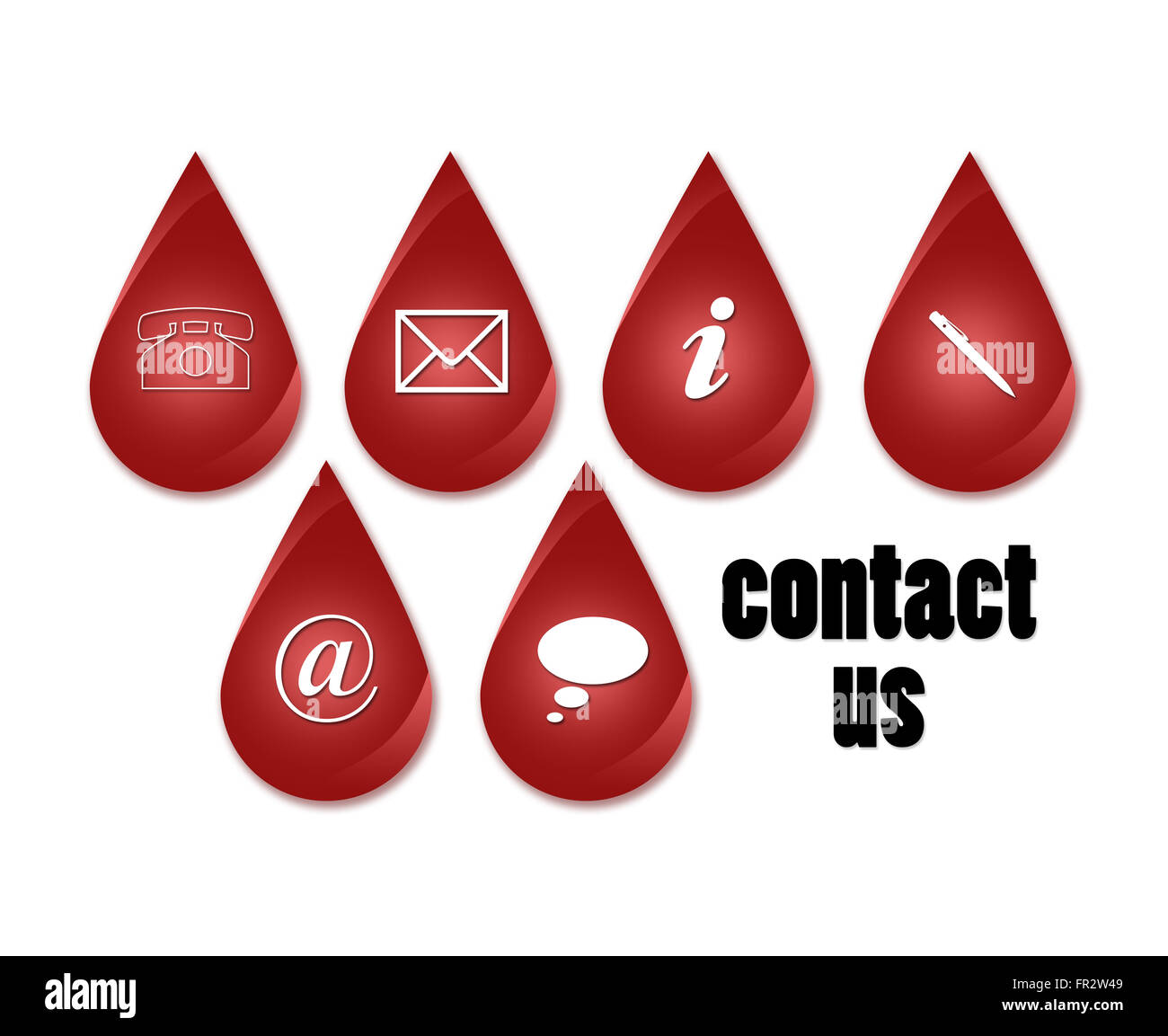 commercial contact signs for business Stock Photo - Alamy