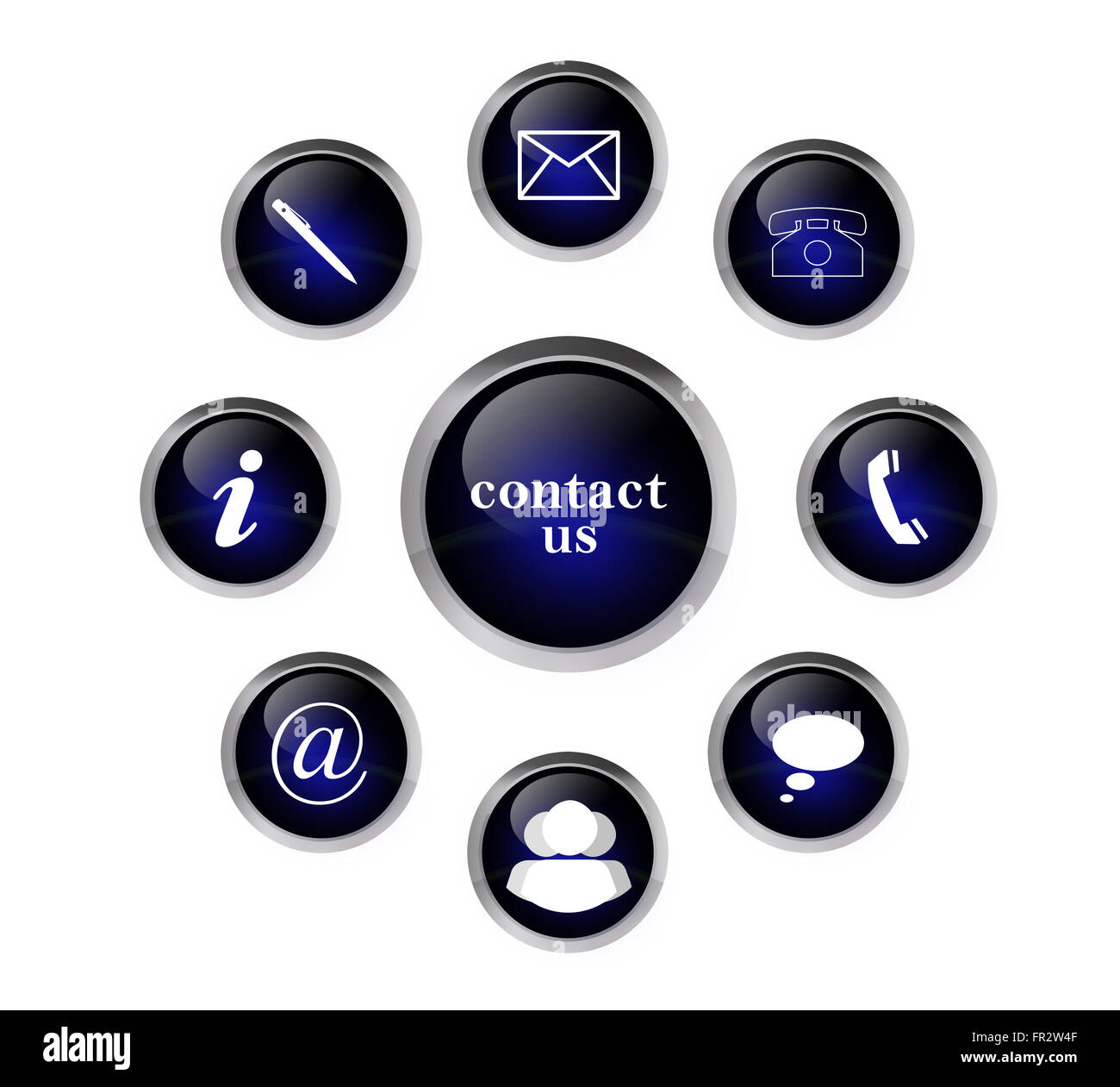 commercial contact signs for business Stock Photo - Alamy
