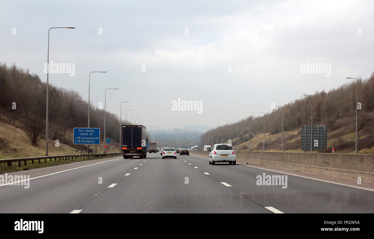 motorway, freeway or Autobahn Stock Photo - Alamy