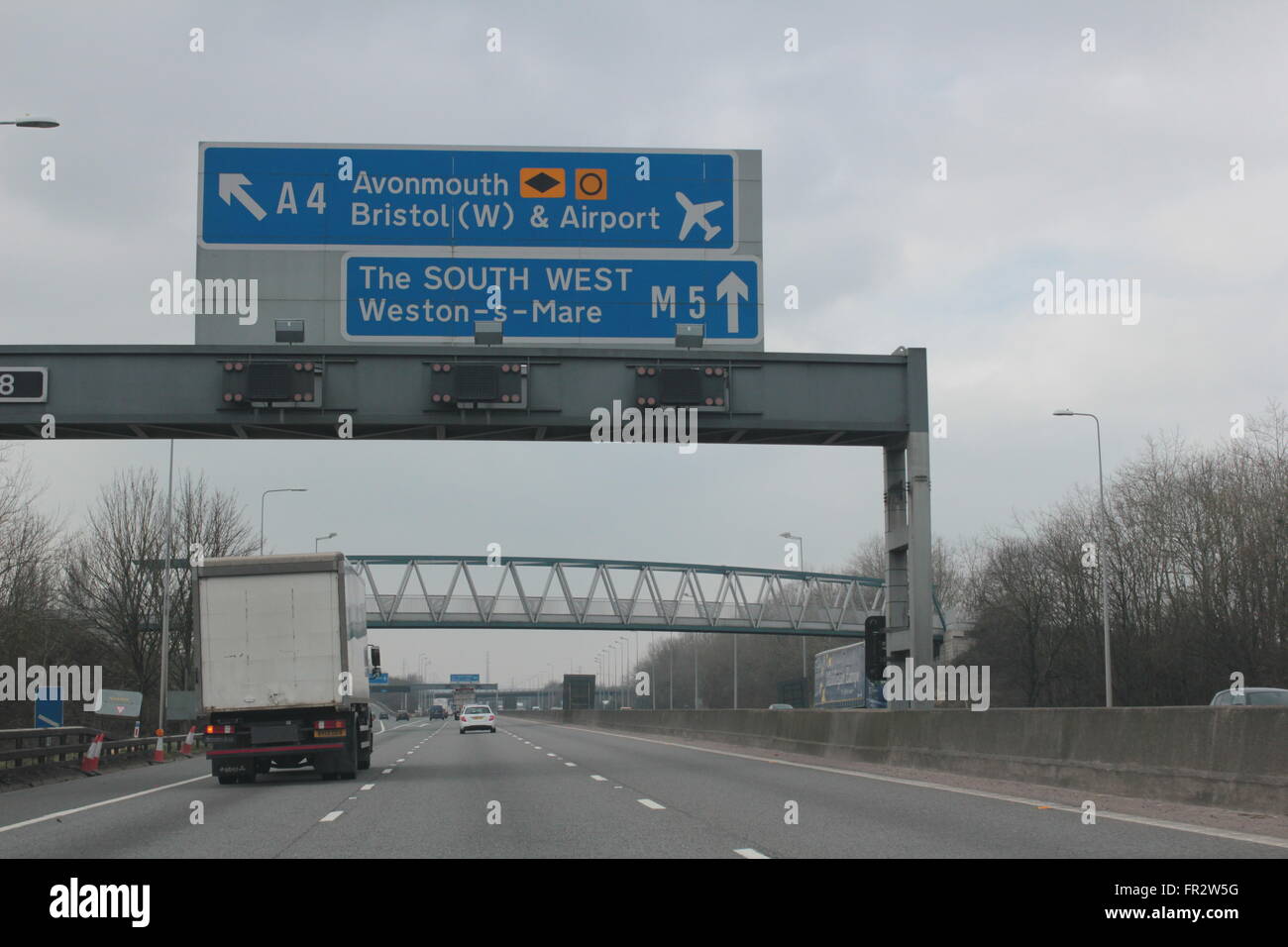 motorway freeway or Autobahn Stock Photo - Alamy