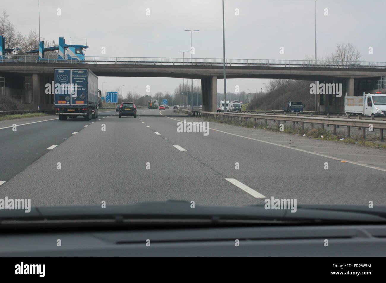motorway freeway or Autobahn Stock Photo - Alamy