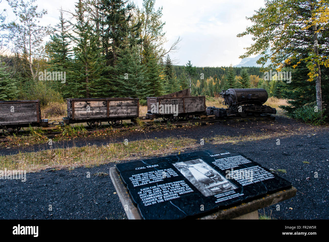 Canada banff national park bankhead hi-res stock photography and images ...