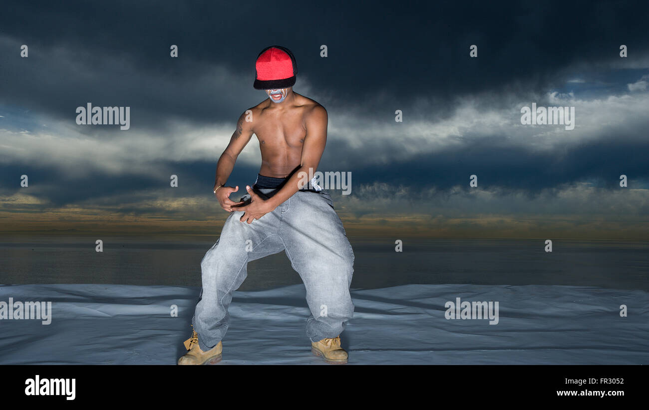 LOS ANGELES, CA – DECEMBER 09: Krump dancer Bop in Los Angeles ...
