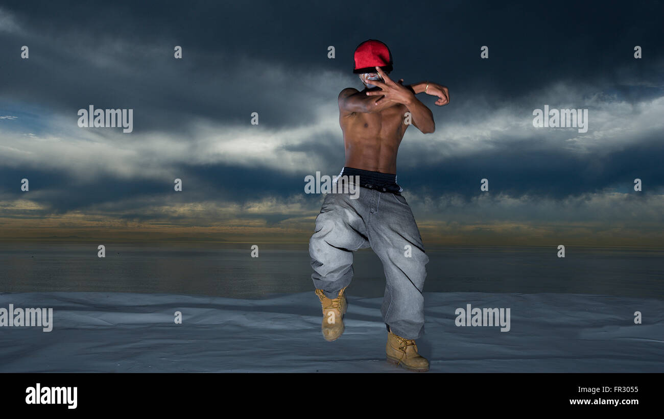 LOS ANGELES, CA – DECEMBER 09: Krump dancer Bop in Los Angeles ...