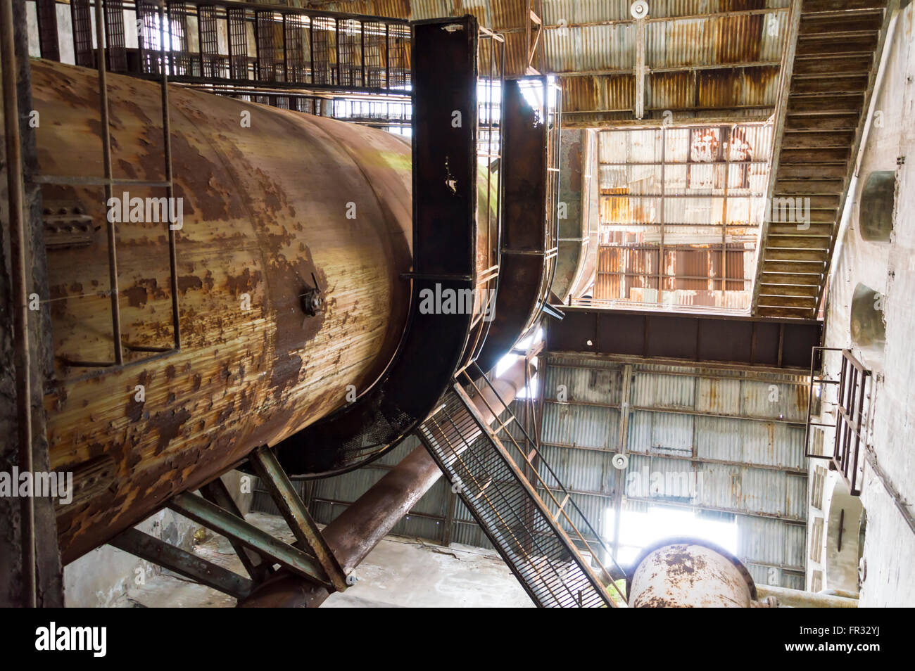 Old abandoned factory Stock Photo - Alamy