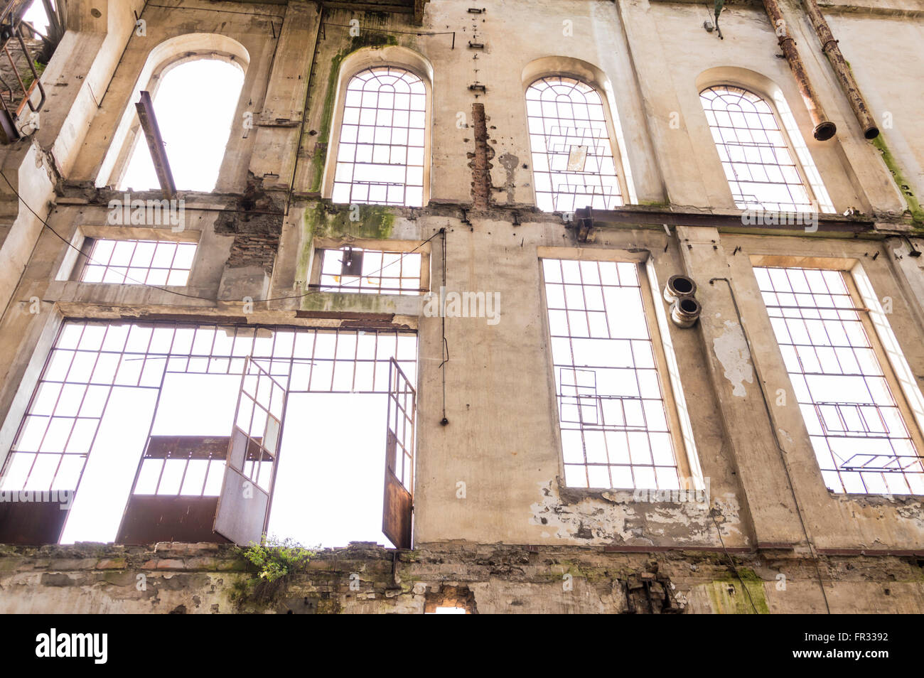 Old abandoned factory Stock Photo - Alamy