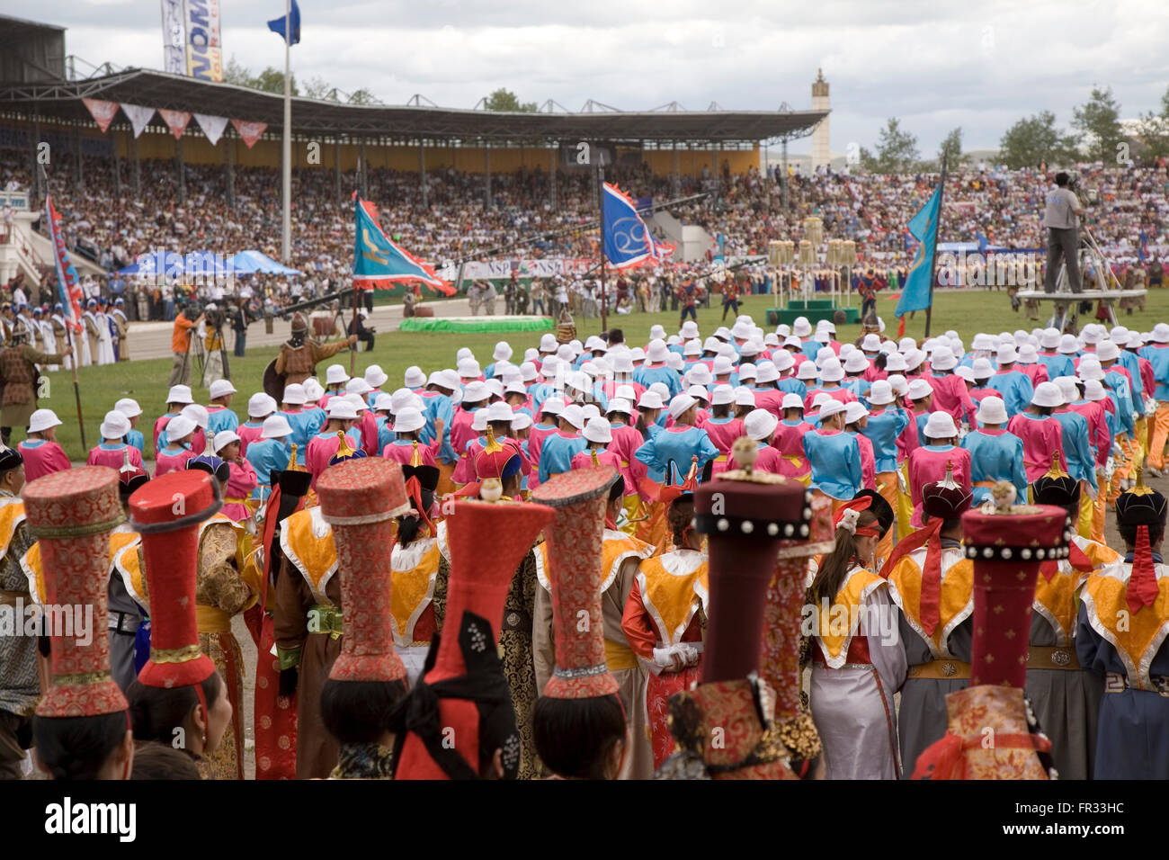 Opening Ceremonies at the annual Naadam Festival are robust and ...