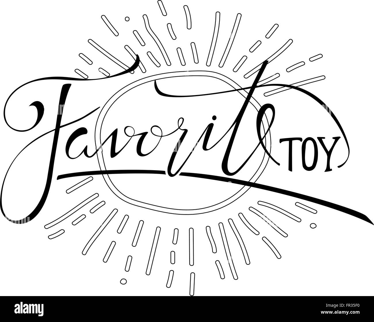 Hand drawn typography poster Stock Vector Image & Art - Alamy