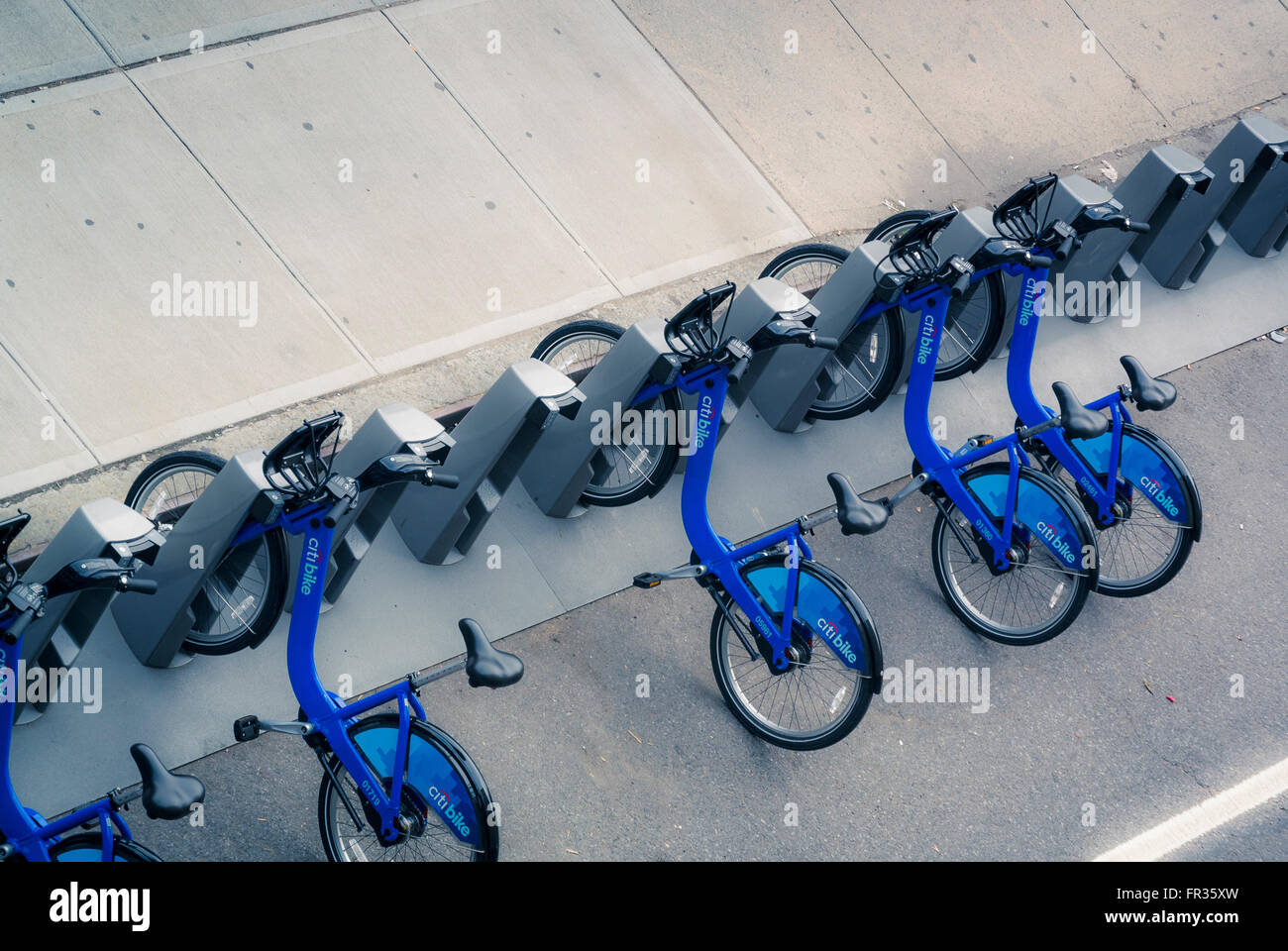 New york city bike hire hi-res stock photography and images - Alamy