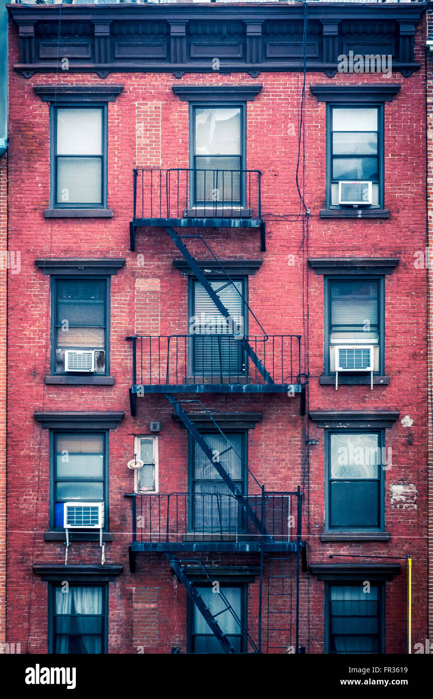 Traditional style buildings in New York City, USA Stock Photo - Alamy