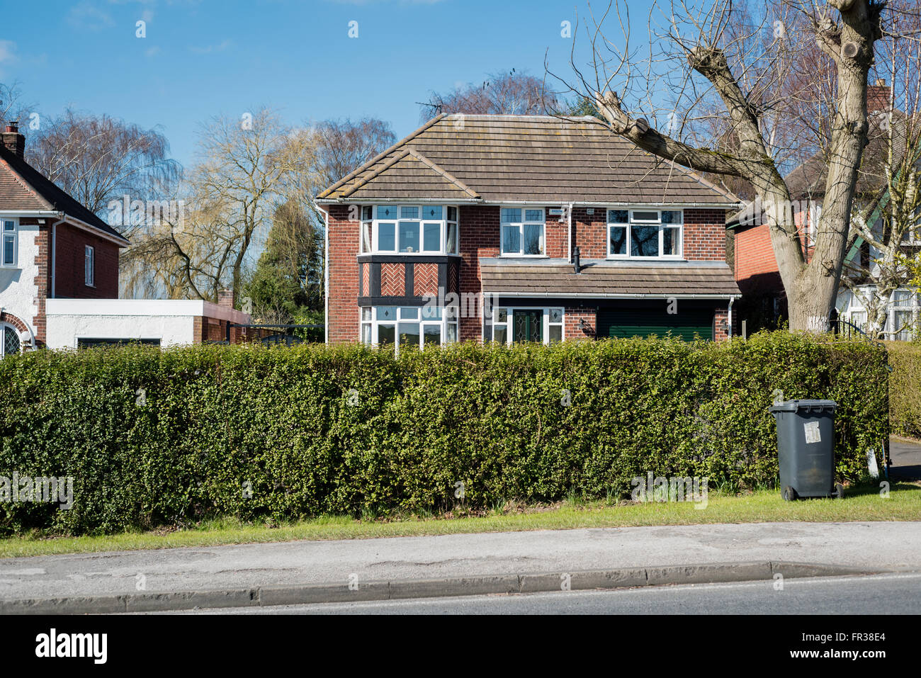 Detached House England,UK Stock Photo - Alamy