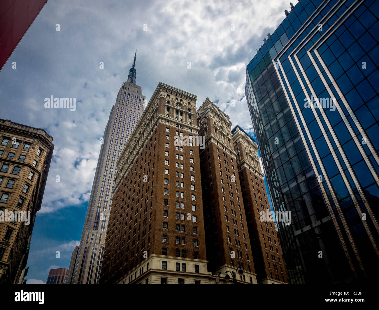 Empire state building seen hi-res stock photography and images - Alamy
