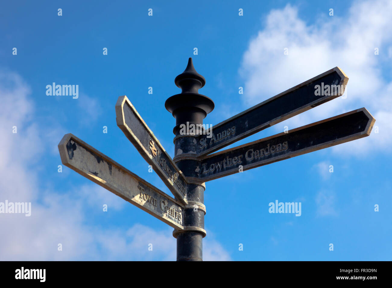 Fylde coast map hi-res stock photography and images - Alamy