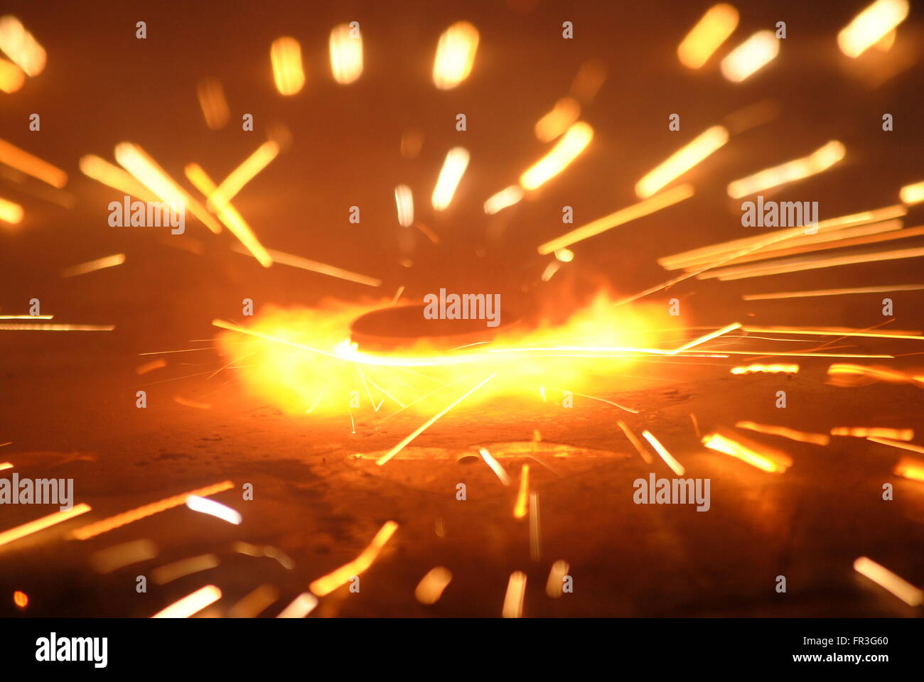 fire cracker on the festival of diwali in India Stock Photo - Alamy
