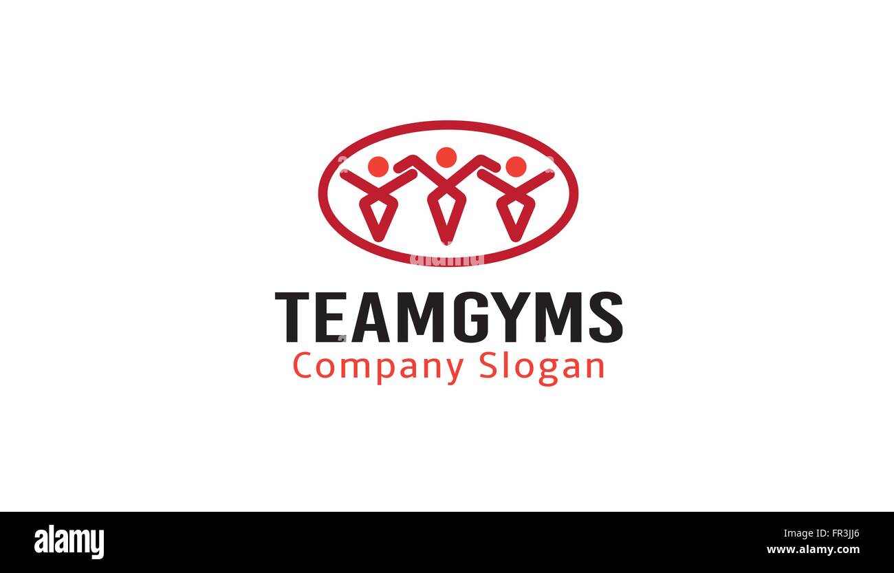 Team gym Stock Vector Images - Alamy