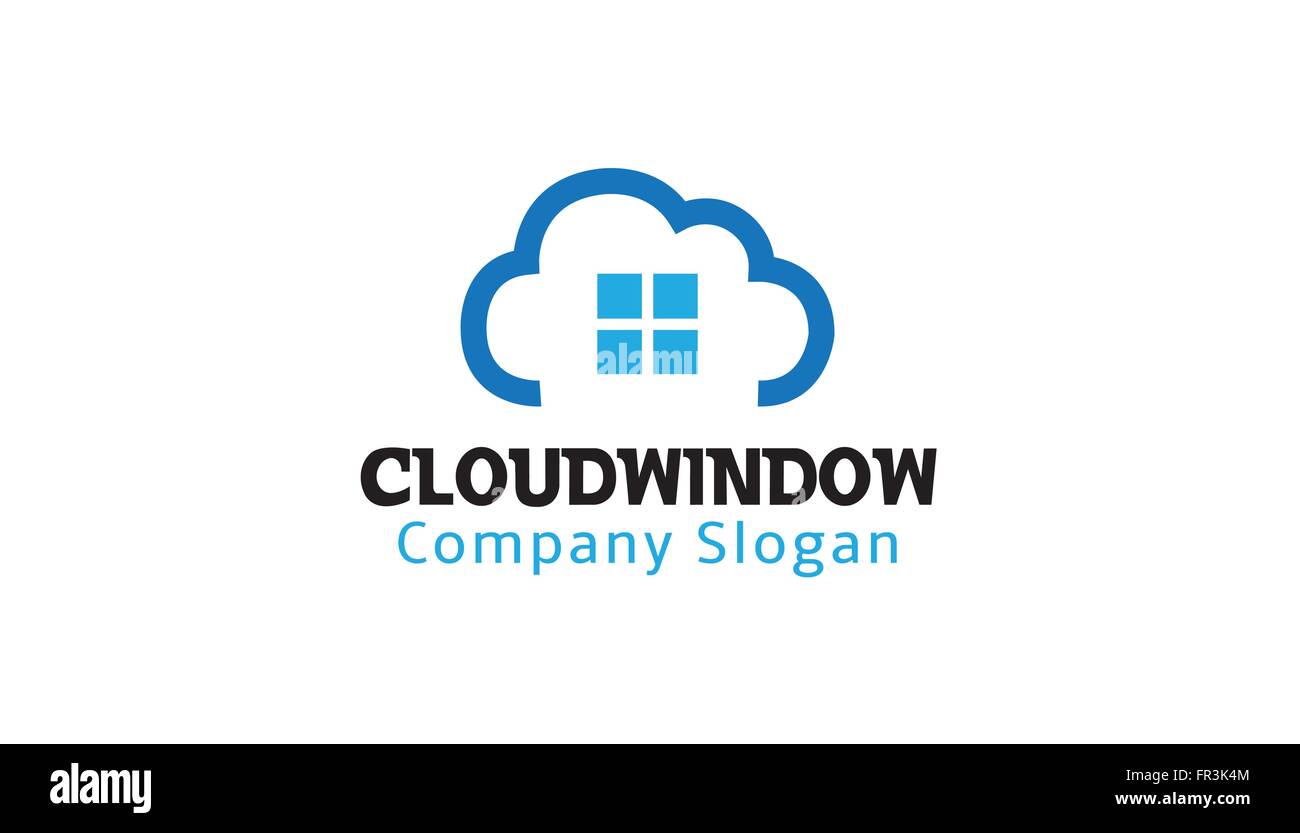Cloud Window Design Illustration Stock Vector Image & Art - Alamy