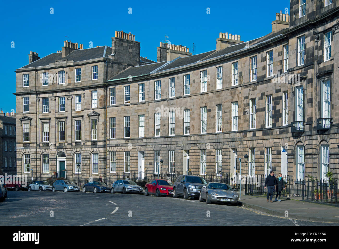 Edinburgh Georgian New Town Stock Photos & Edinburgh Georgian New Town ...