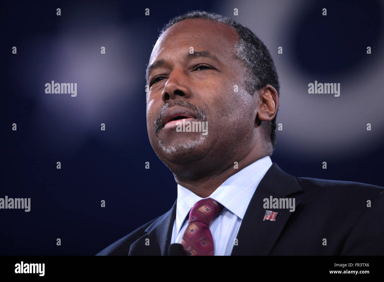 Republican presidential candidate Dr. Ben Carson during the annual ...