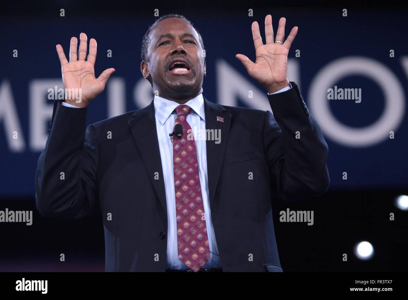 Republican presidential candidate Dr. Ben Carson during the annual ...