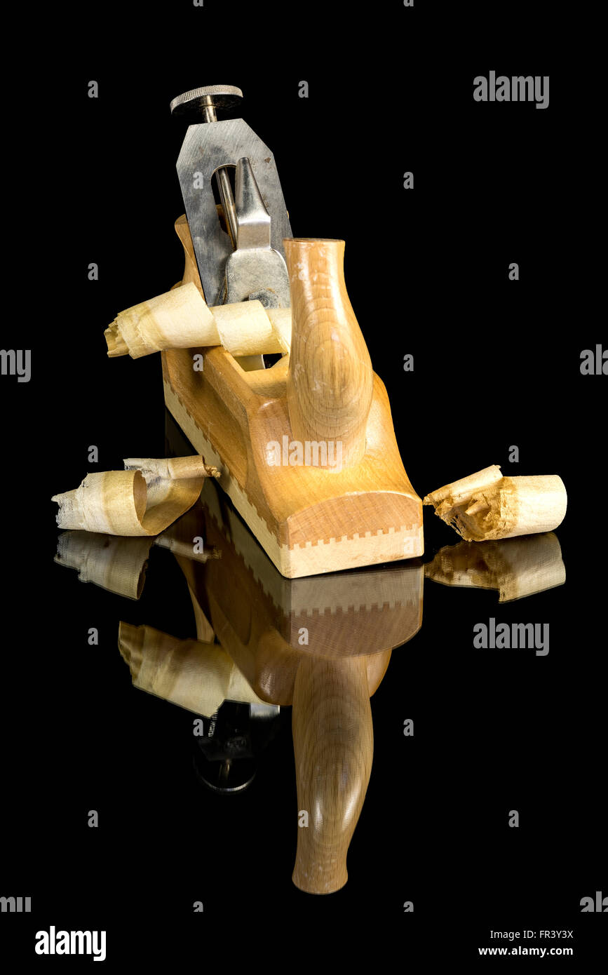 Wood plane shaving hi-res stock photography and images - Alamy