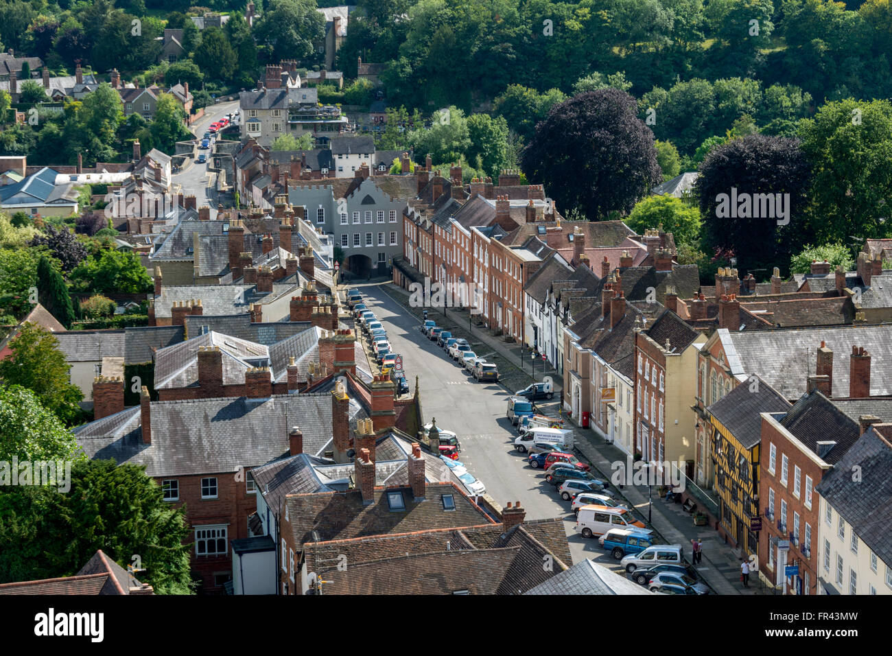 Ludlow high street hi-res stock photography and images - Alamy