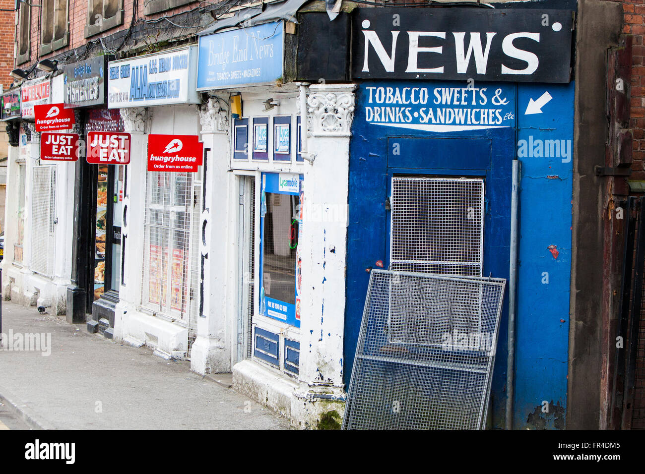 Bridge End News, Leeds Stock Photo - Alamy