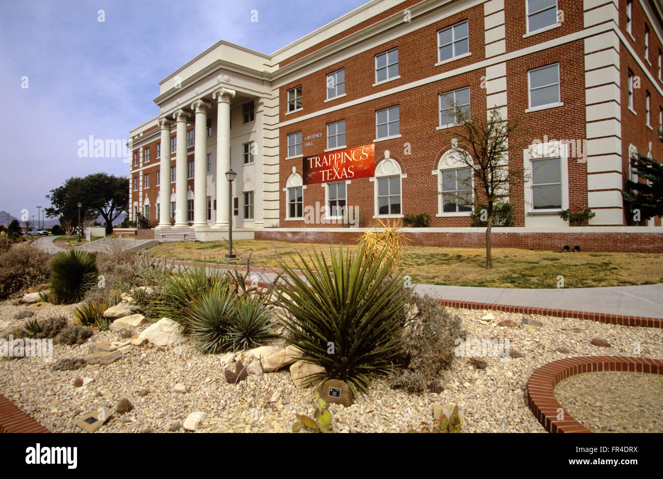 The Museum of the Big Bend at Sul Ross State University is fronted by ...