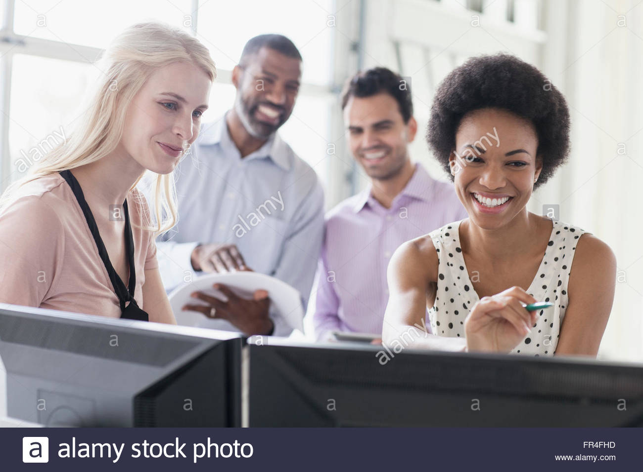 Four occupations hi-res stock photography and images - Alamy