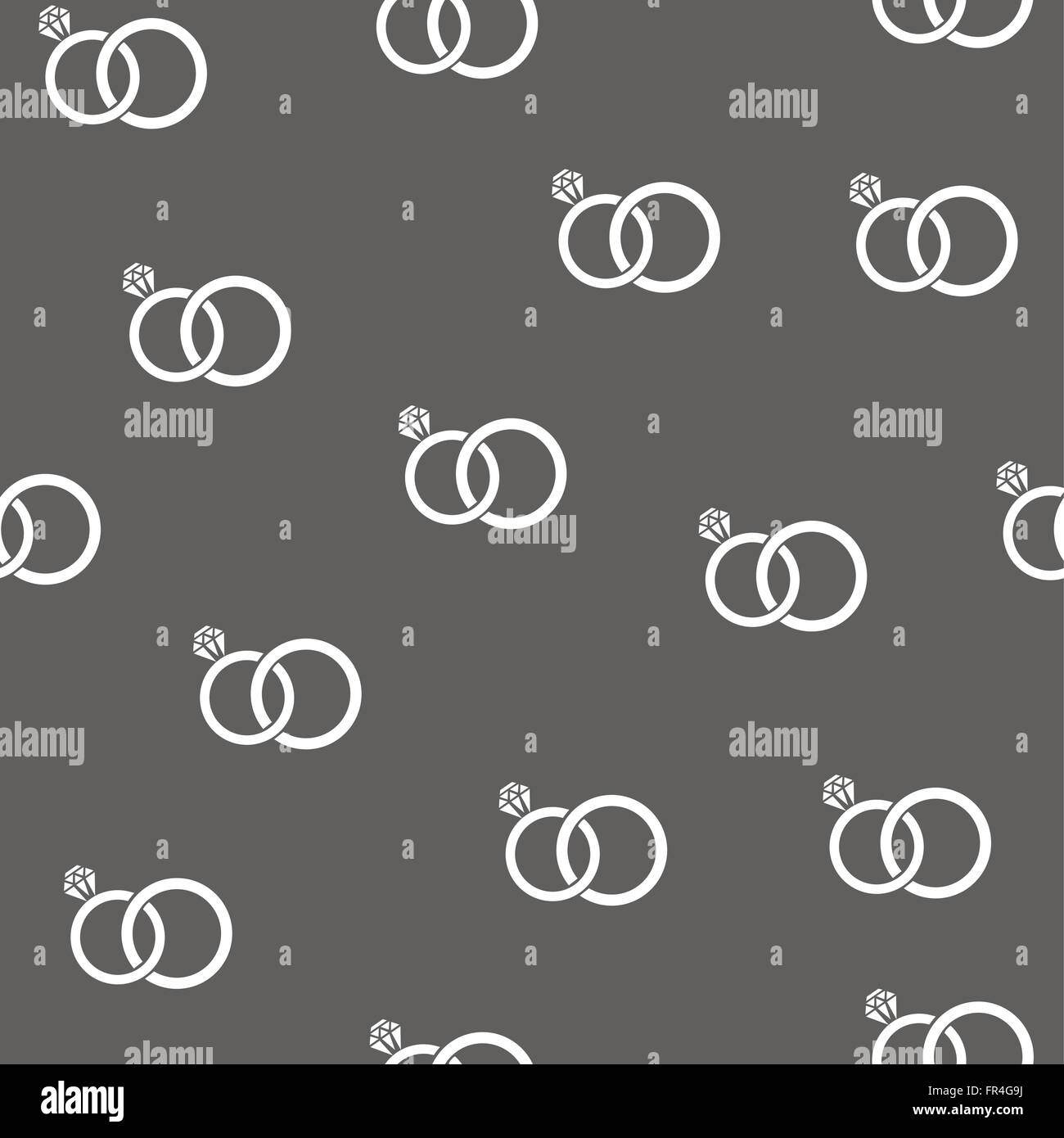 vector illustration of seamless rings background Stock Vector Image ...