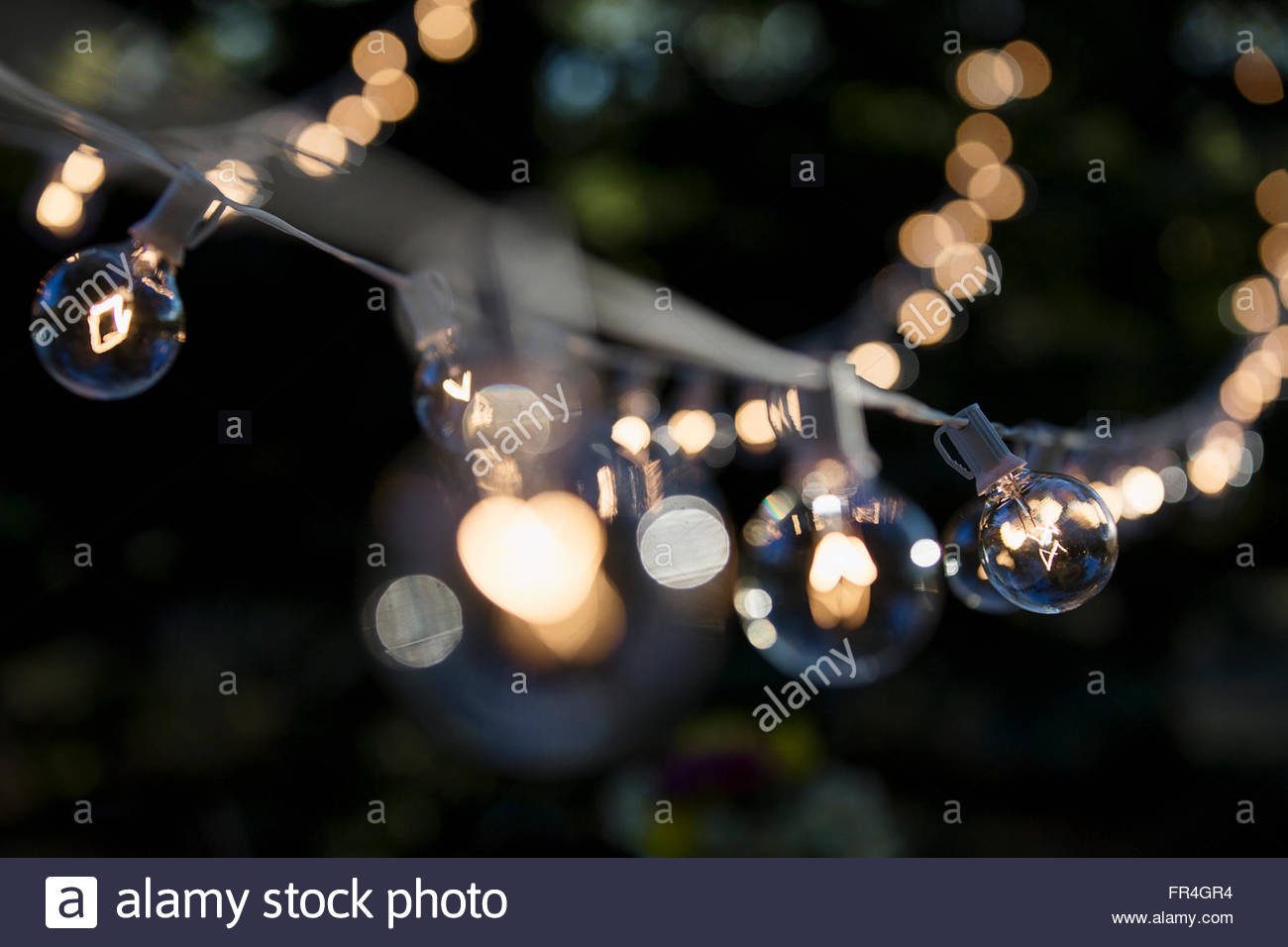 String of lights hi-res stock photography and images - Alamy