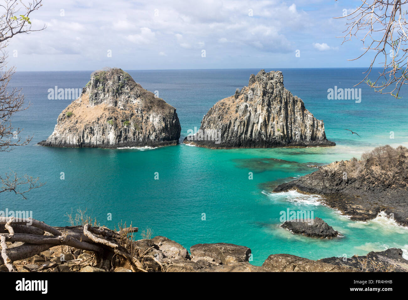 Two Brothers Fernando de Noronha Island Stock Photo - Alamy