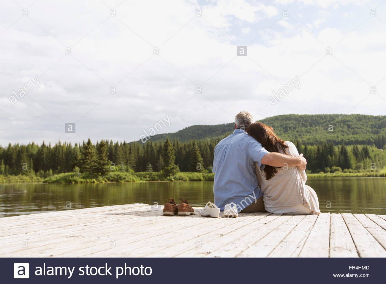 Dock side view hi-res stock photography and images - Alamy
