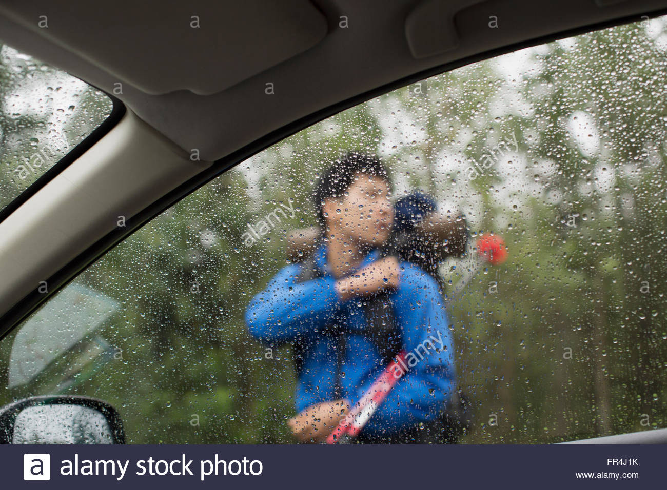 Through car hi-res stock photography and images - Alamy