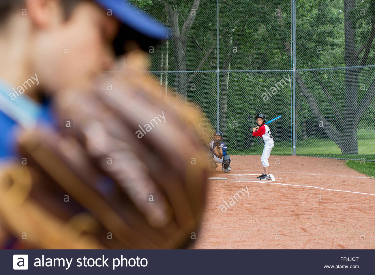 Batter pitcher hi-res stock photography and images - Alamy