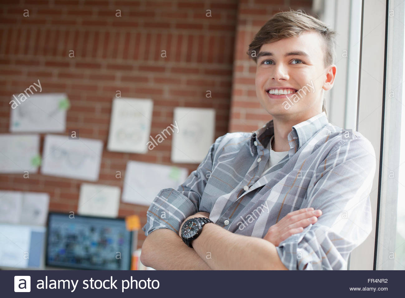 young male industrial designer in studio Stock Photo - Alamy