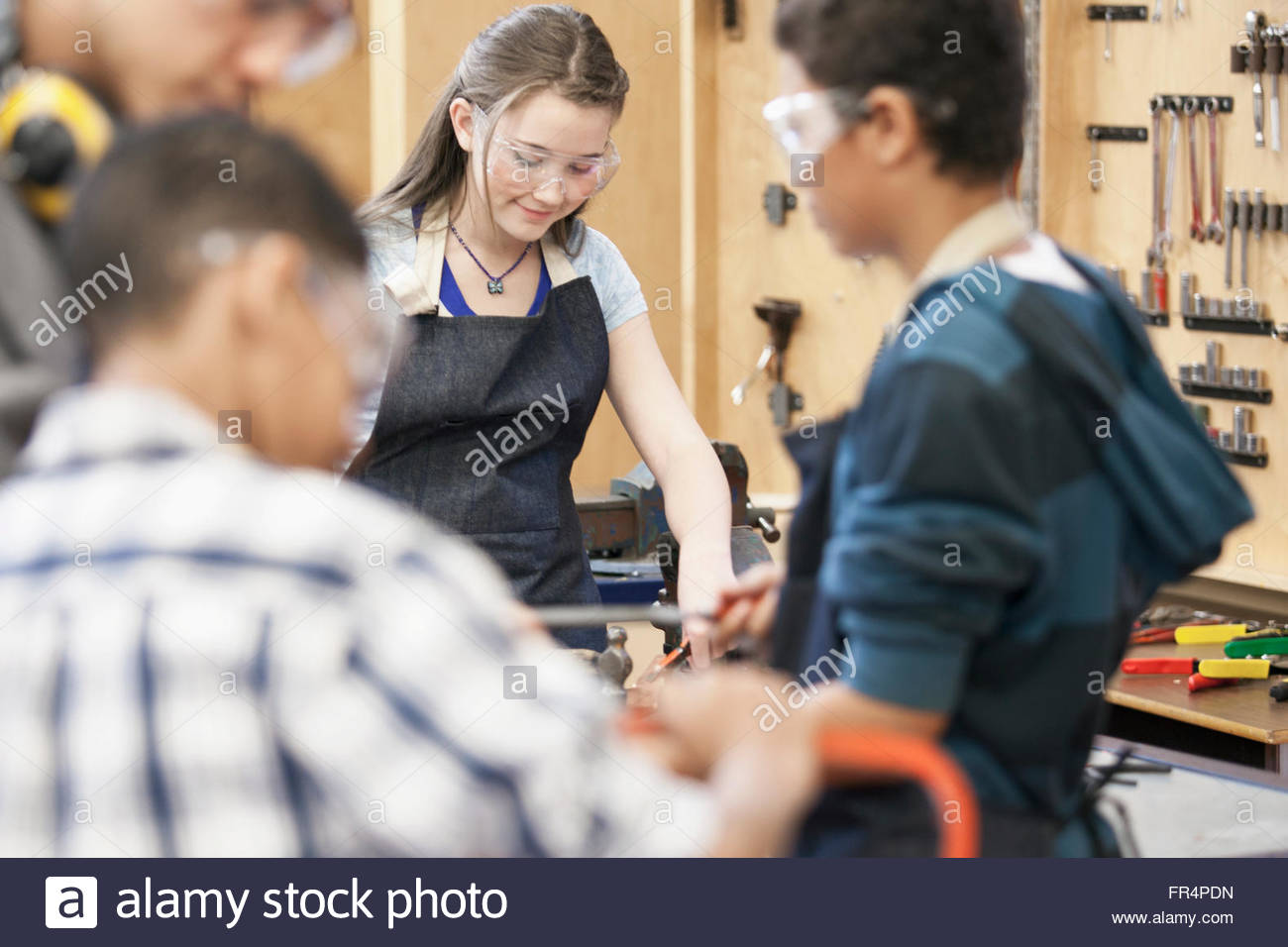 Students paying attention in class hi-res stock photography and images ...