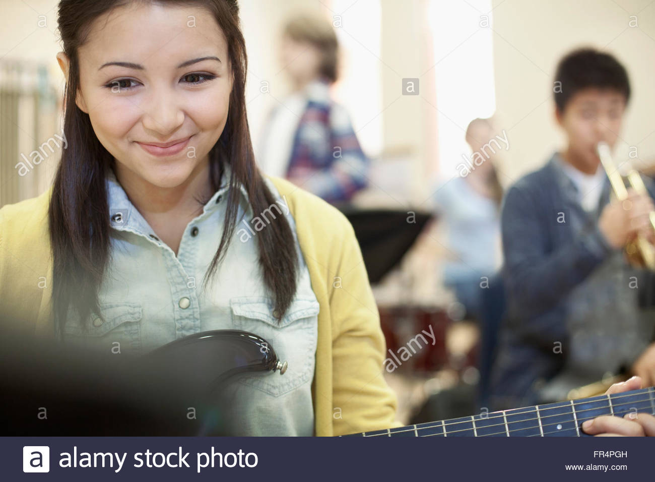 Student students band hi-res stock photography and images - Alamy