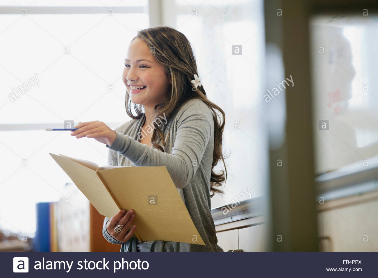 Middle school classroom report hi-res stock photography and images - Alamy