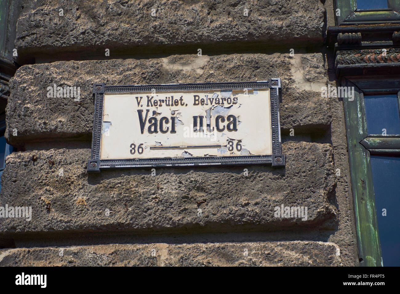Vaci utca famous pedestrian hi-res stock photography and images - Alamy
