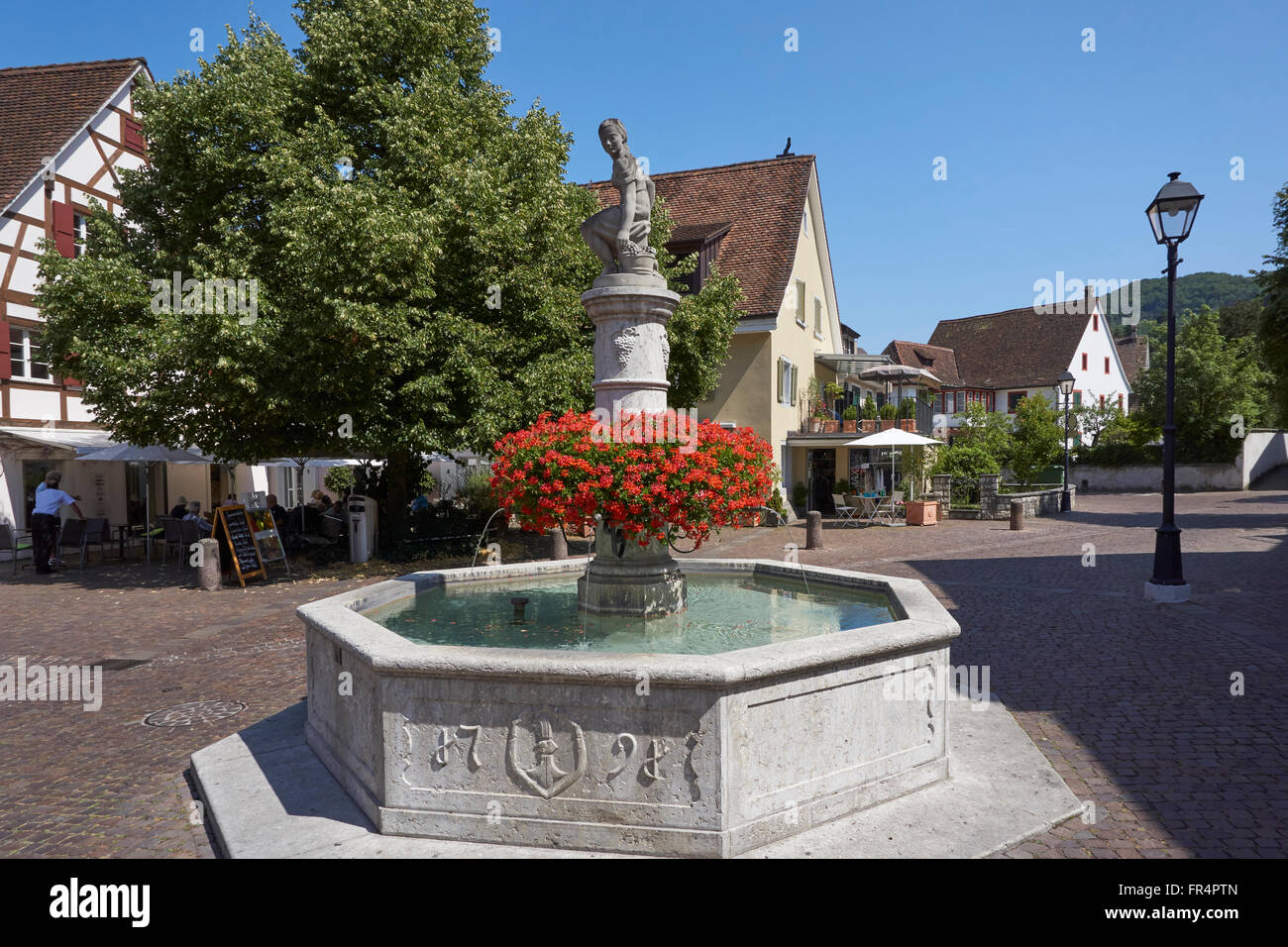 Arlesheim town center Stock Photo - Alamy