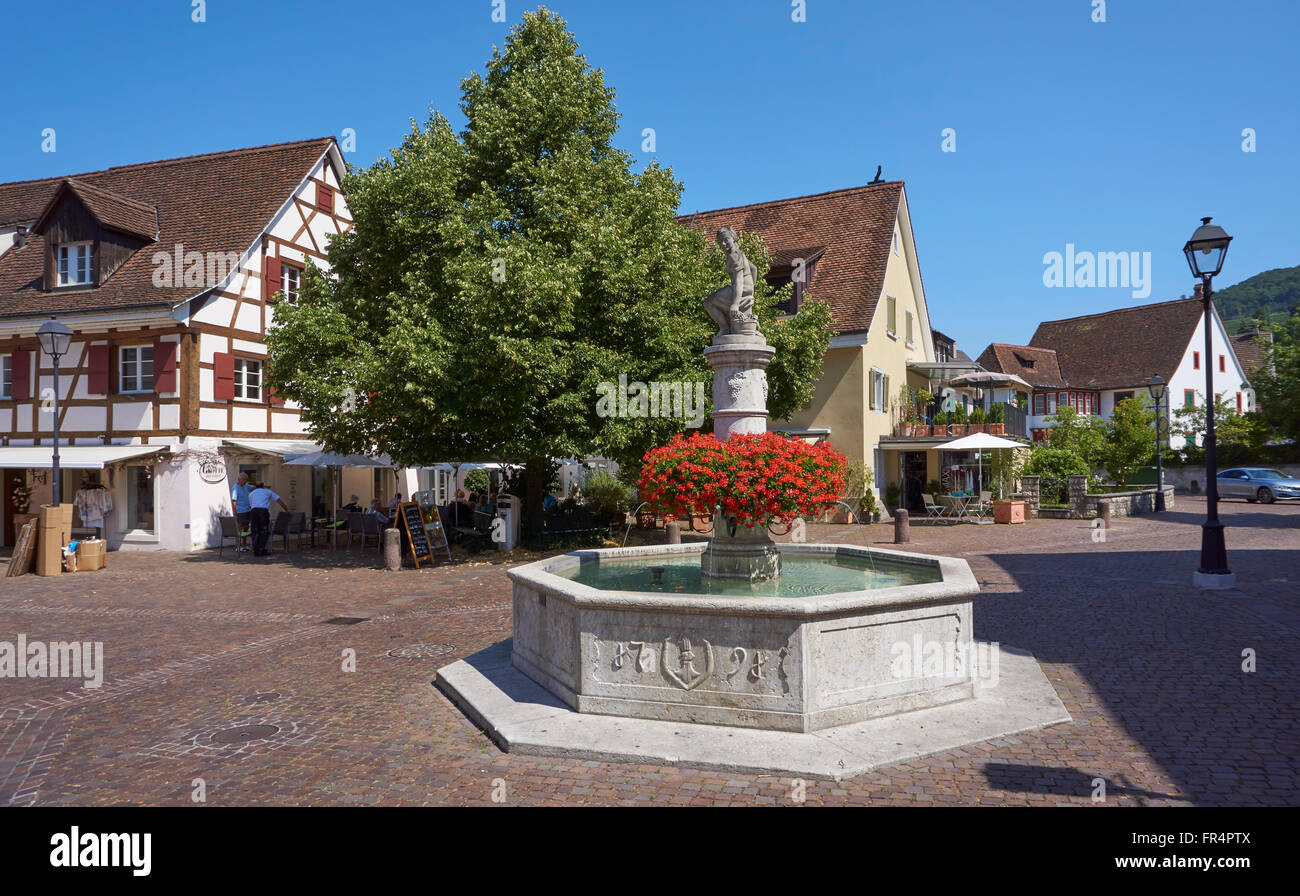 Arlesheim town center Stock Photo - Alamy