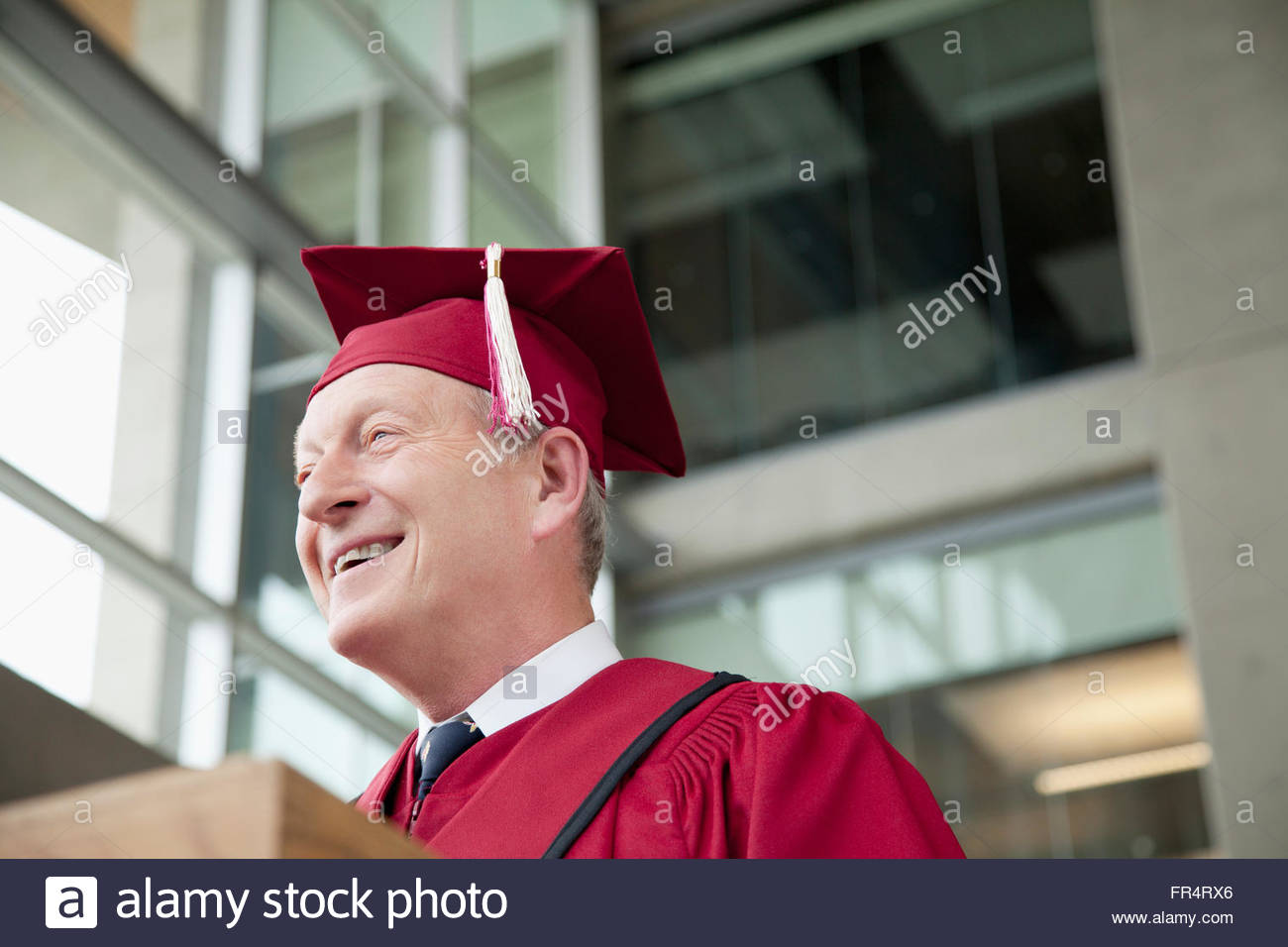 College speech podium hi-res stock photography and images - Alamy