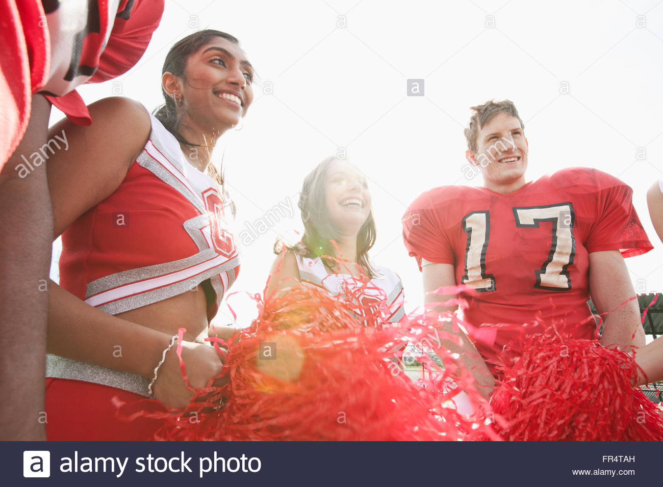 Football cheerleaders hi-res stock photography and images - Alamy