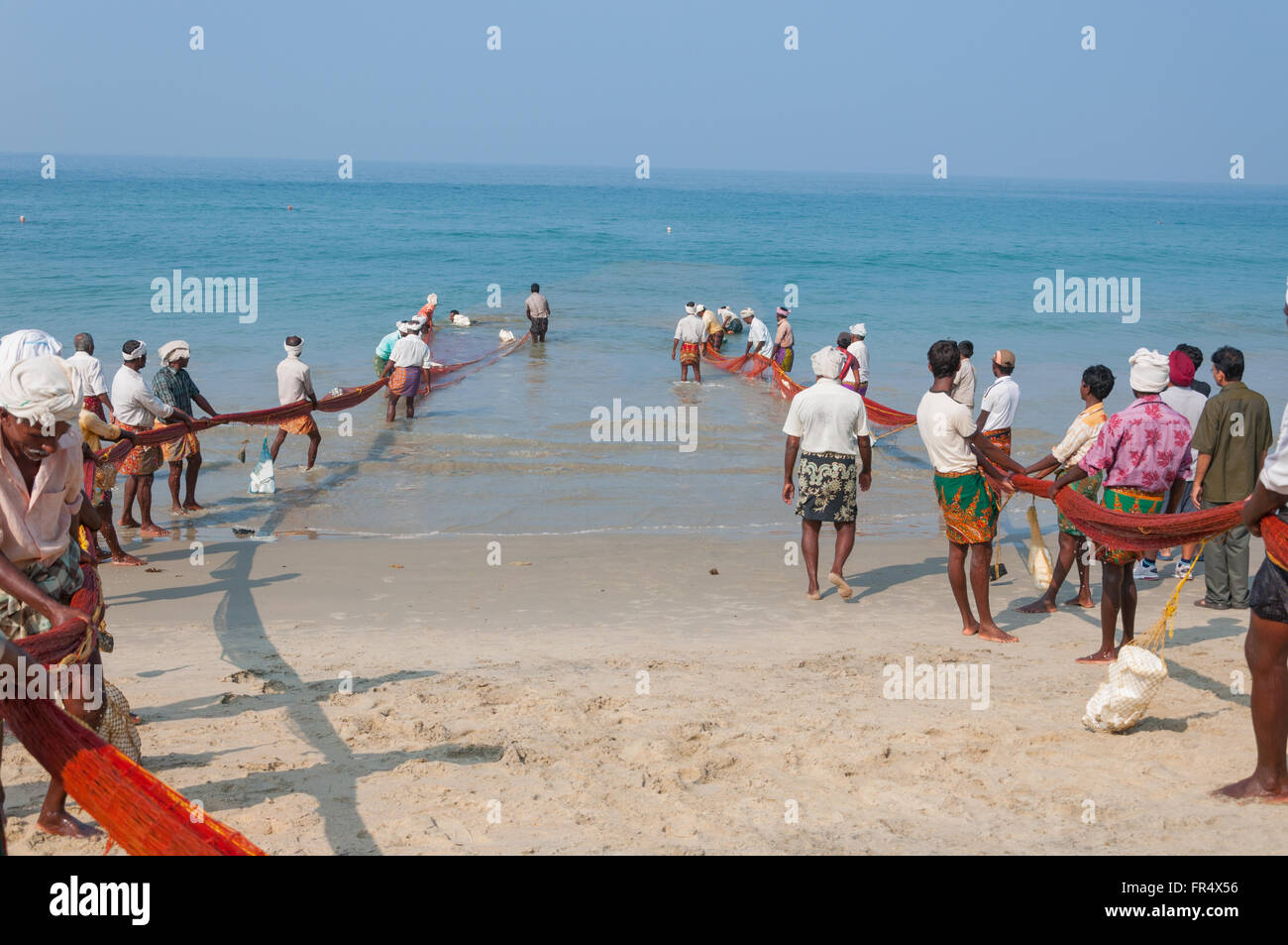 Seine fishing of Kerala Stock Photo - Alamy
