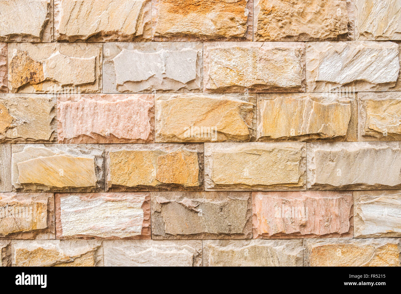 brick and stone wall background Stock Photo - Alamy