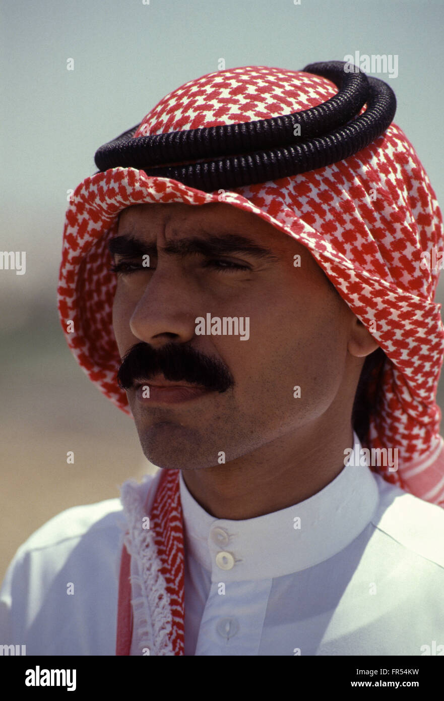 A portrait of a middle-aged Saudi man Stock Photo - Alamy