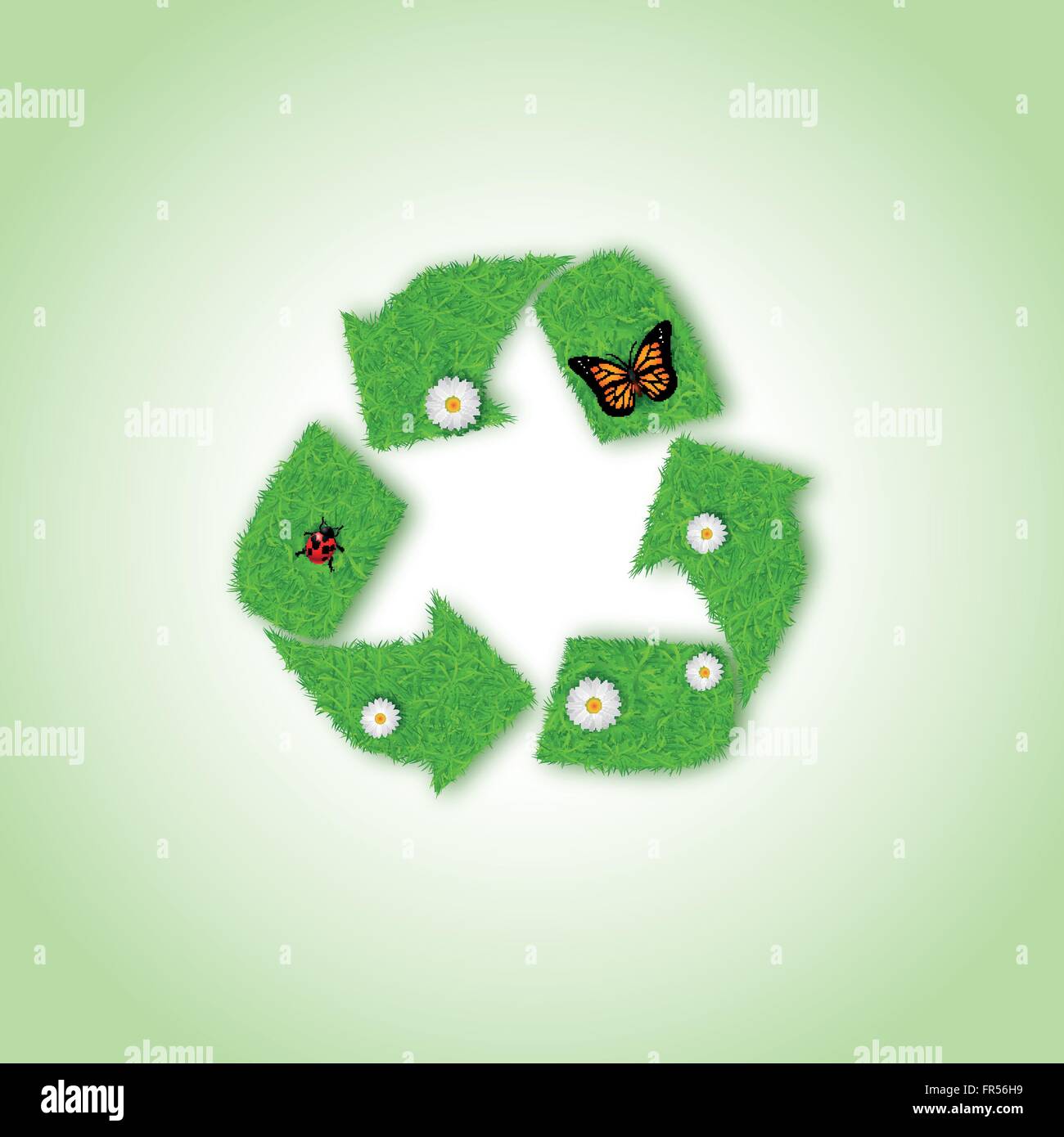 Recycle icon from clean Stock Vector Images - Alamy