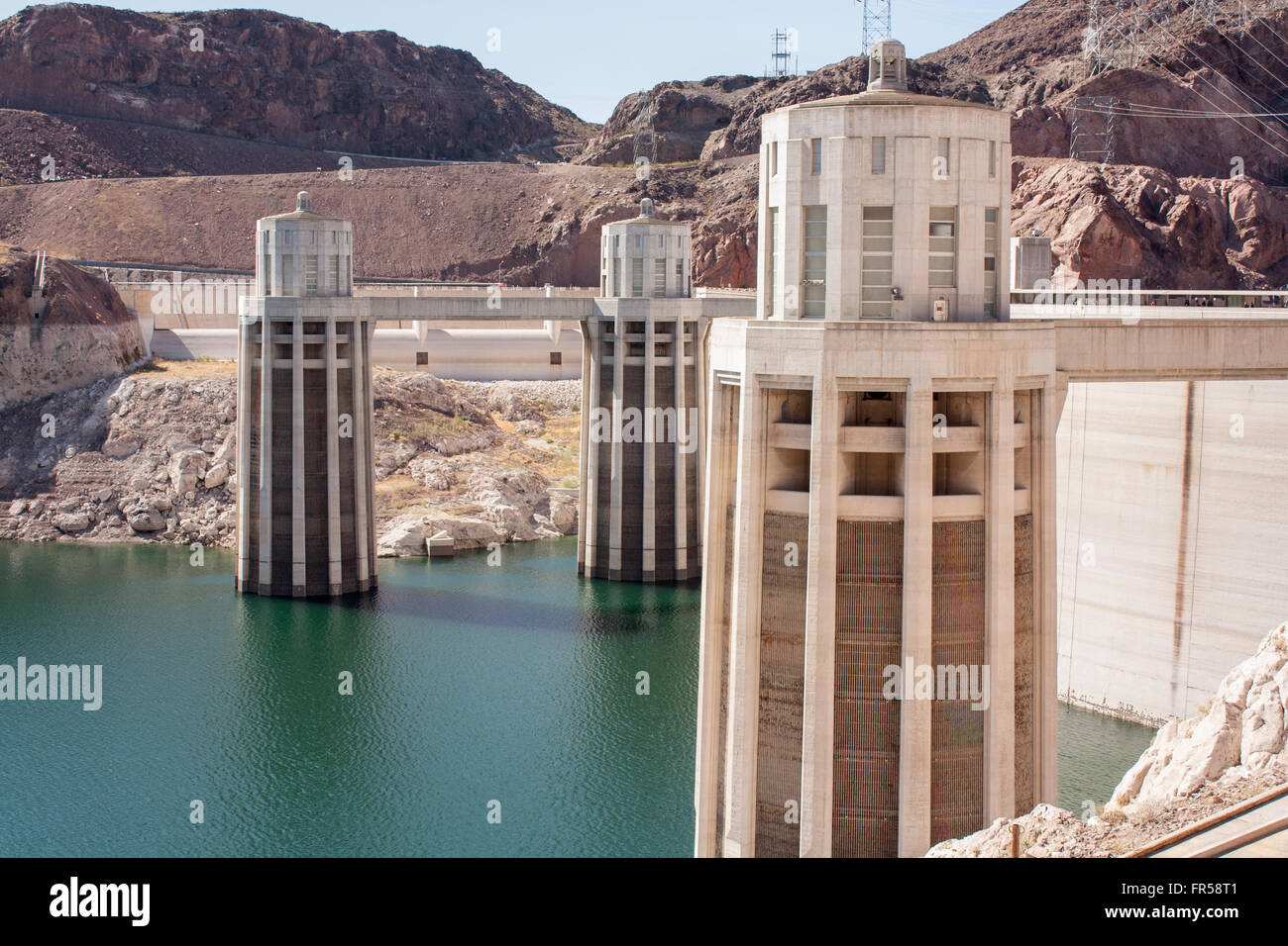 Water intake towers hi-res stock photography and images - Alamy