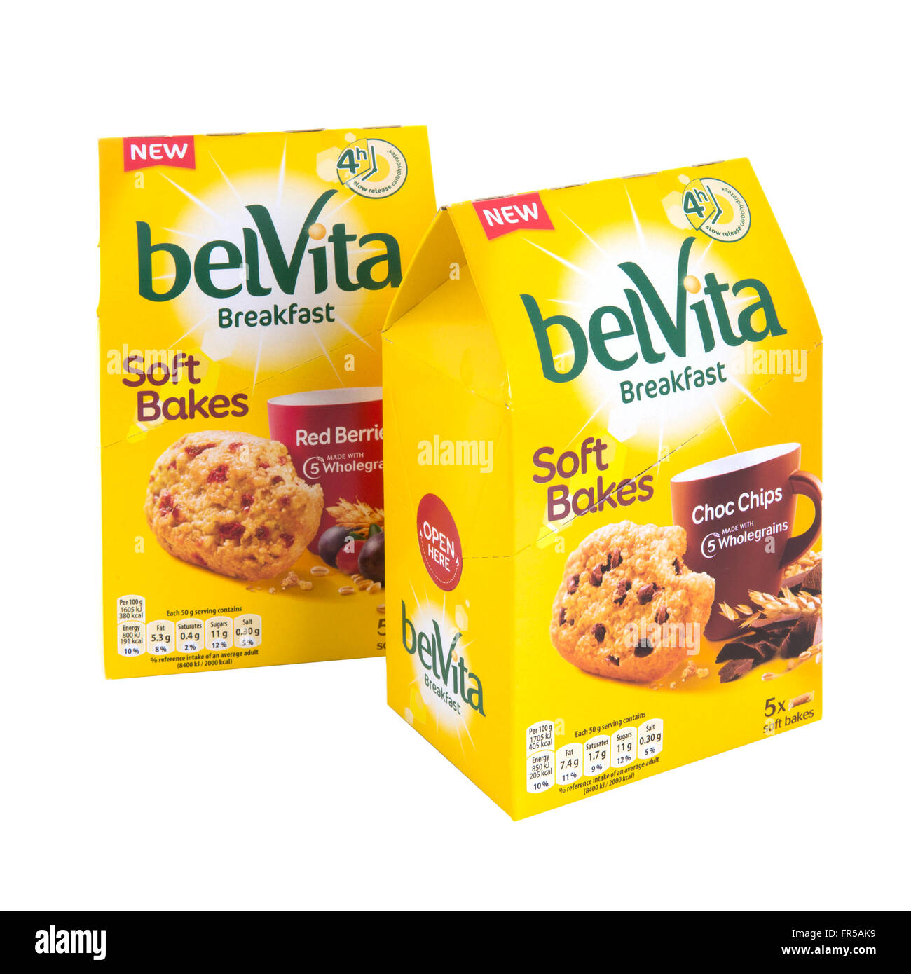 Belvita Soft Bakes Breakfast with Red Berries, Choc Chips and ...